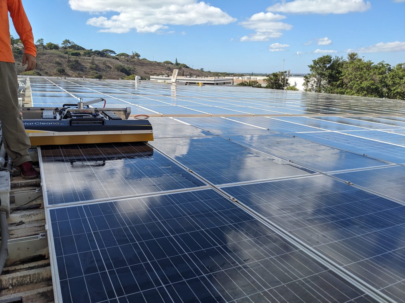 Solar Farm Cleaning Hawaii - Soilar Technologies